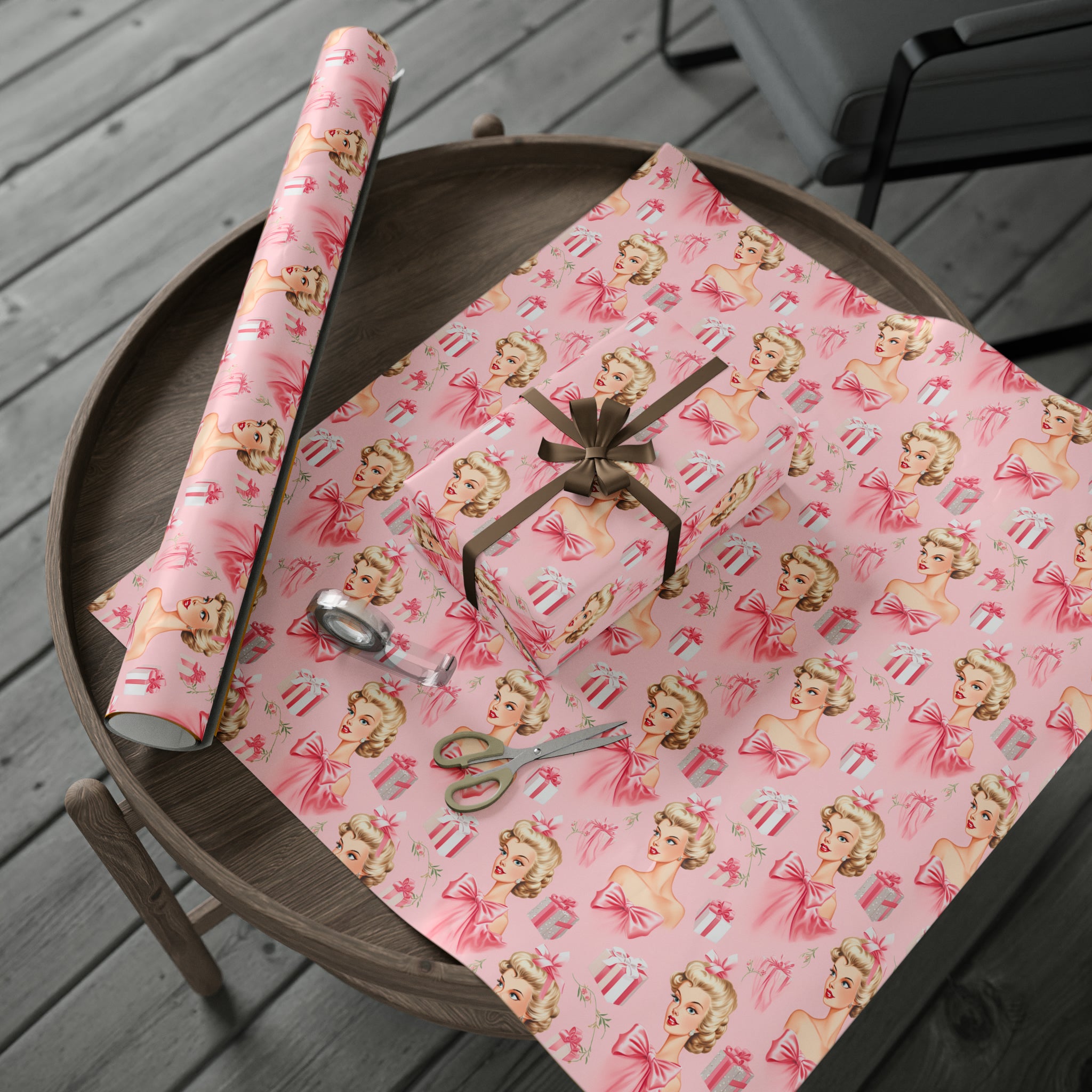 Vintage Beauty Wrapping Paper – ElleRebel